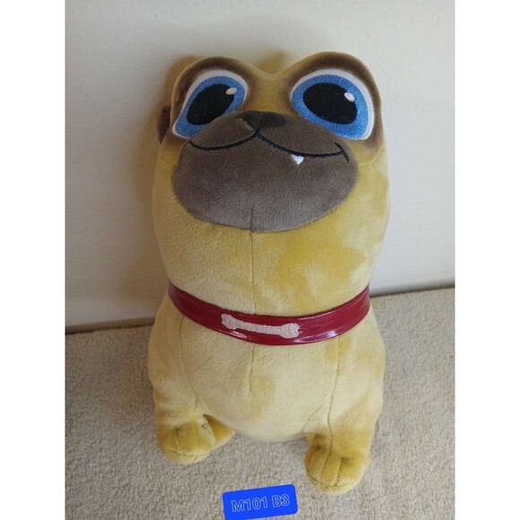 Disney | Toys | Disney Junior Plush Tan Brown 2 In Puppy Dog Pals Pug ...